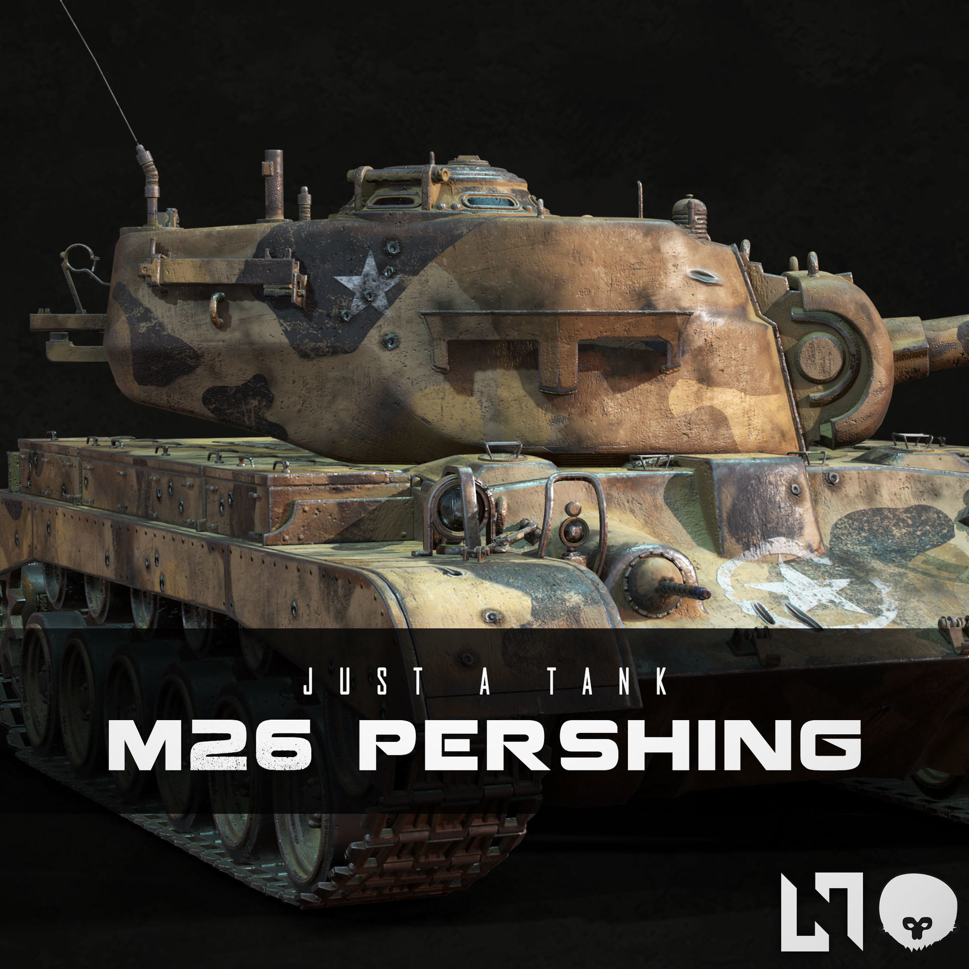 ArtStation - M26 Pershing : US Army Heavy Tank