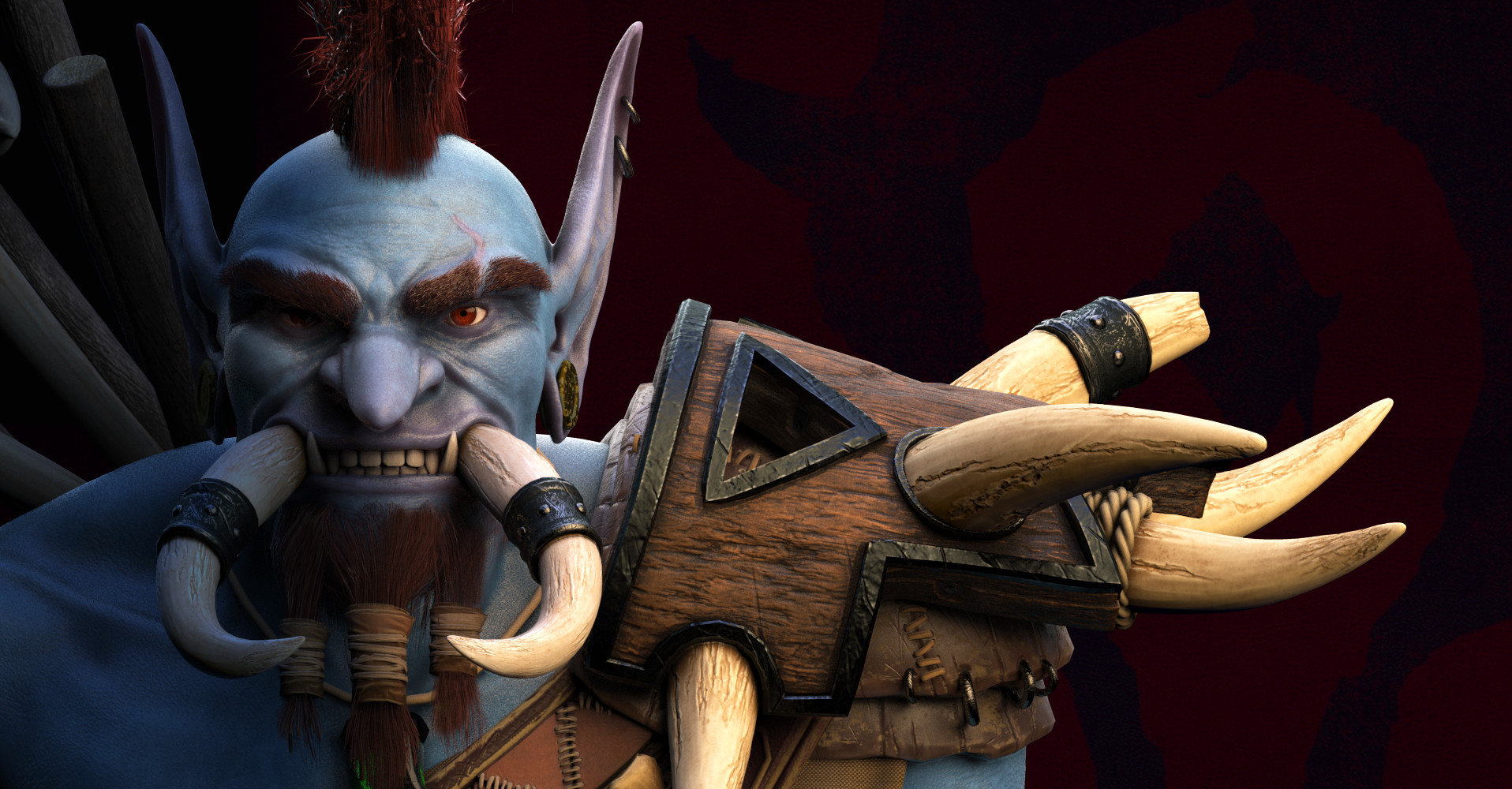 ArtStation - Vol`jin portrait (fanart)