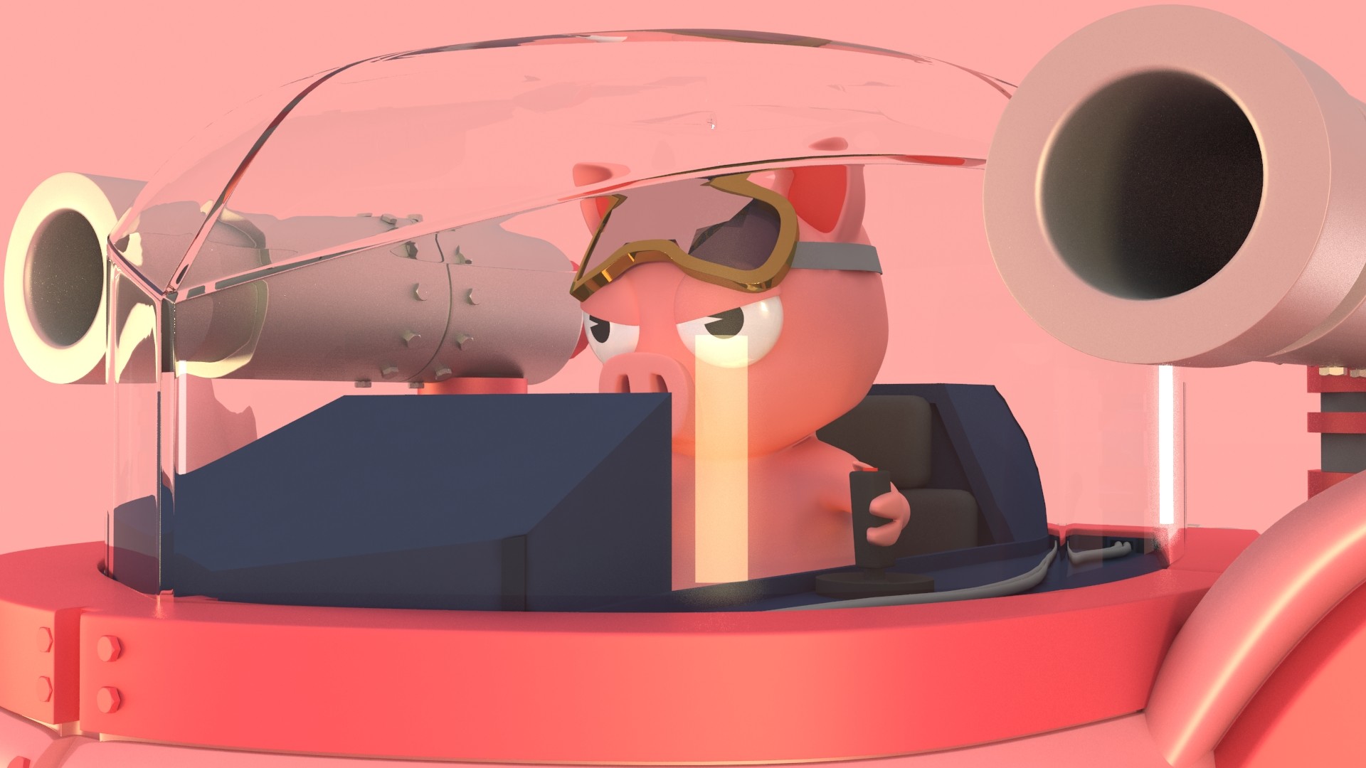 ArtStation - Mecha-Pig!