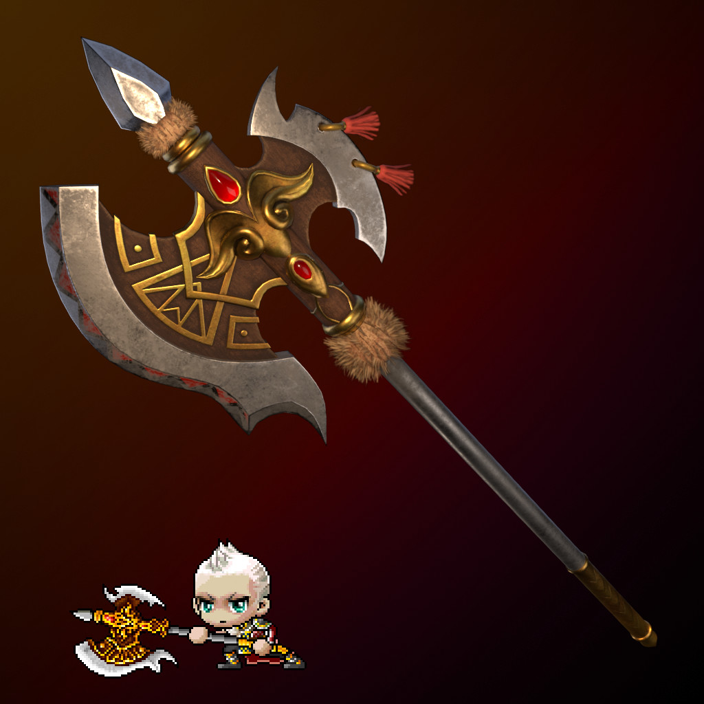 ArtStation - MapleStory Weapons