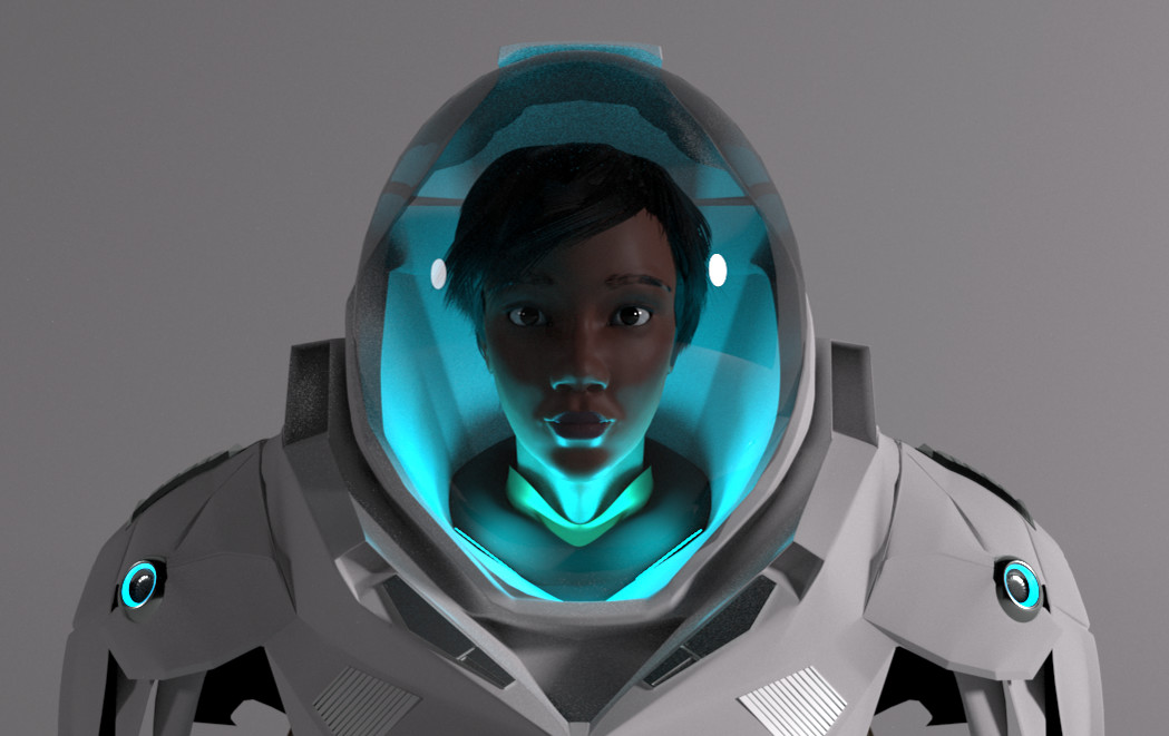 ArtStation - Star Trek Michael Burnham with EVO suit
