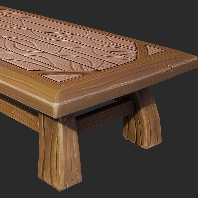 ArtStation - Table - Mage Hideout