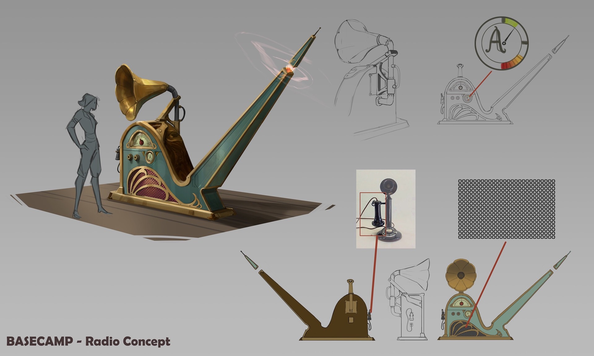 ArtStation - 1920s Prop Concepts