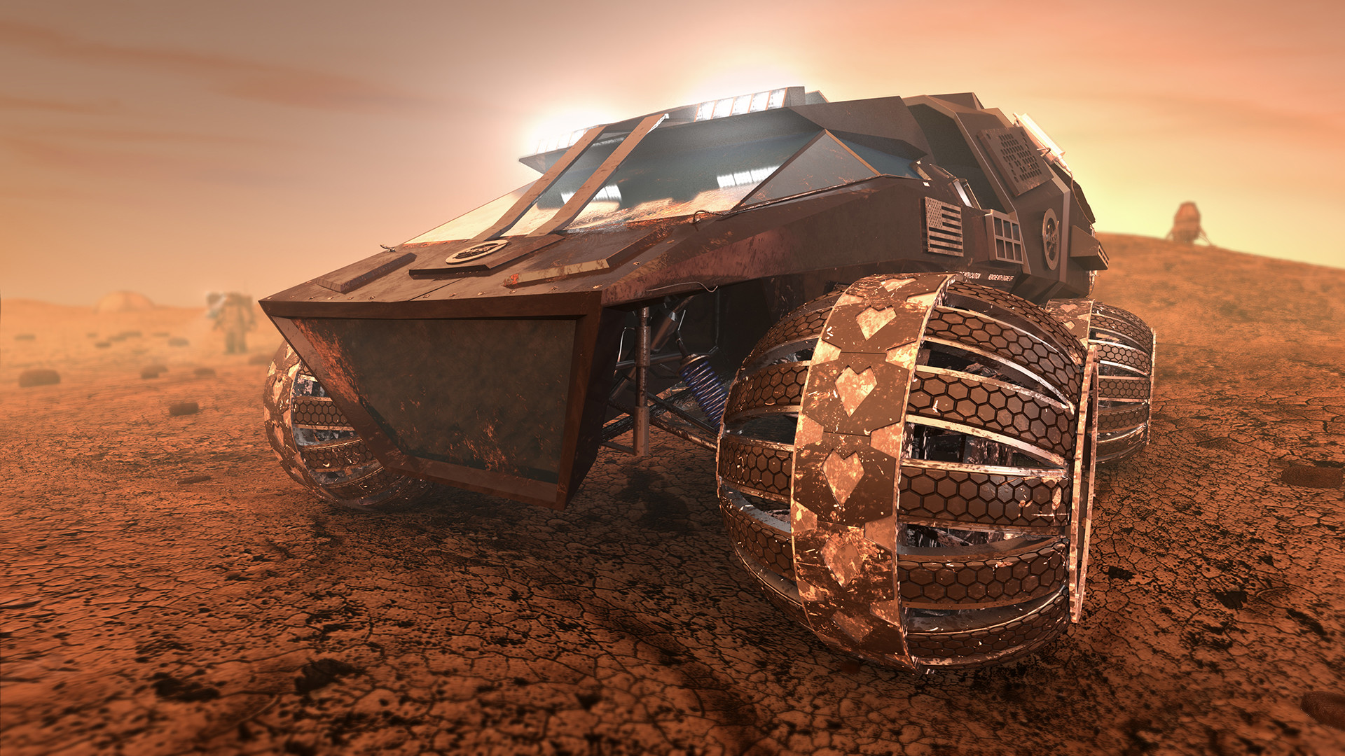 ArtStation - Mars Rover