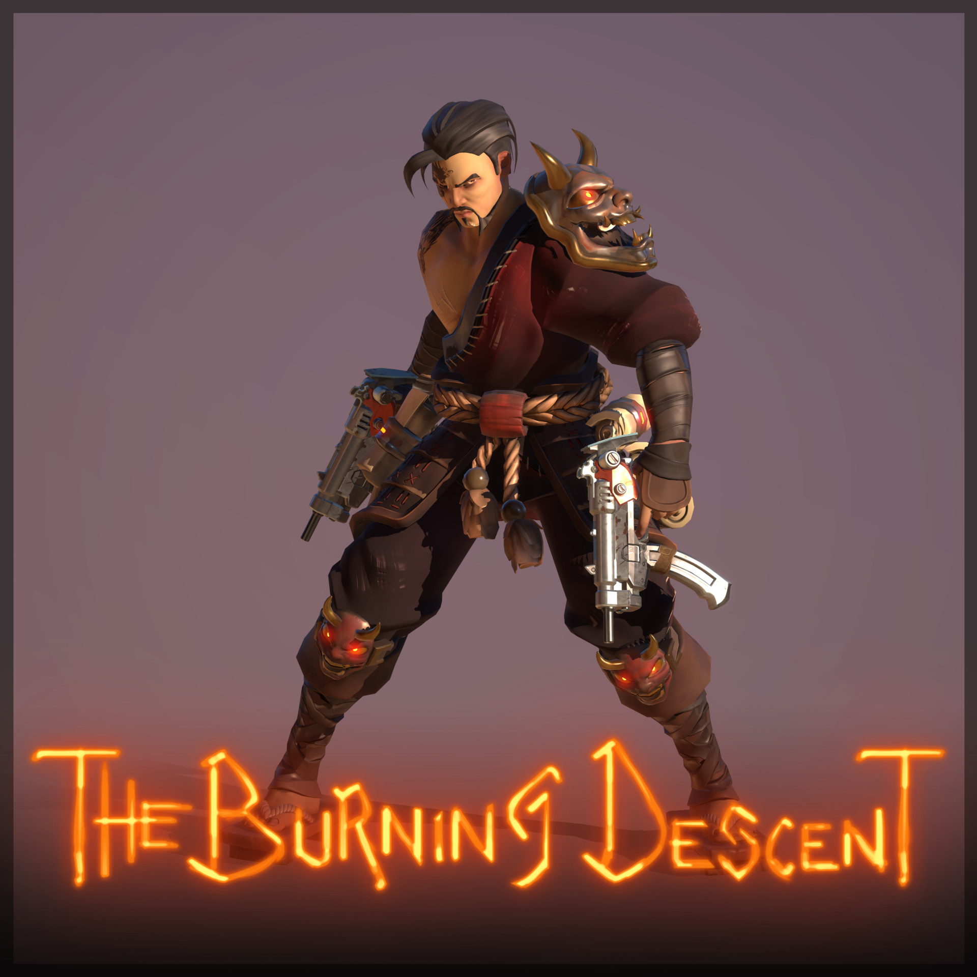 ArtStation - The Burning Descent | Ghost - SenPai'n