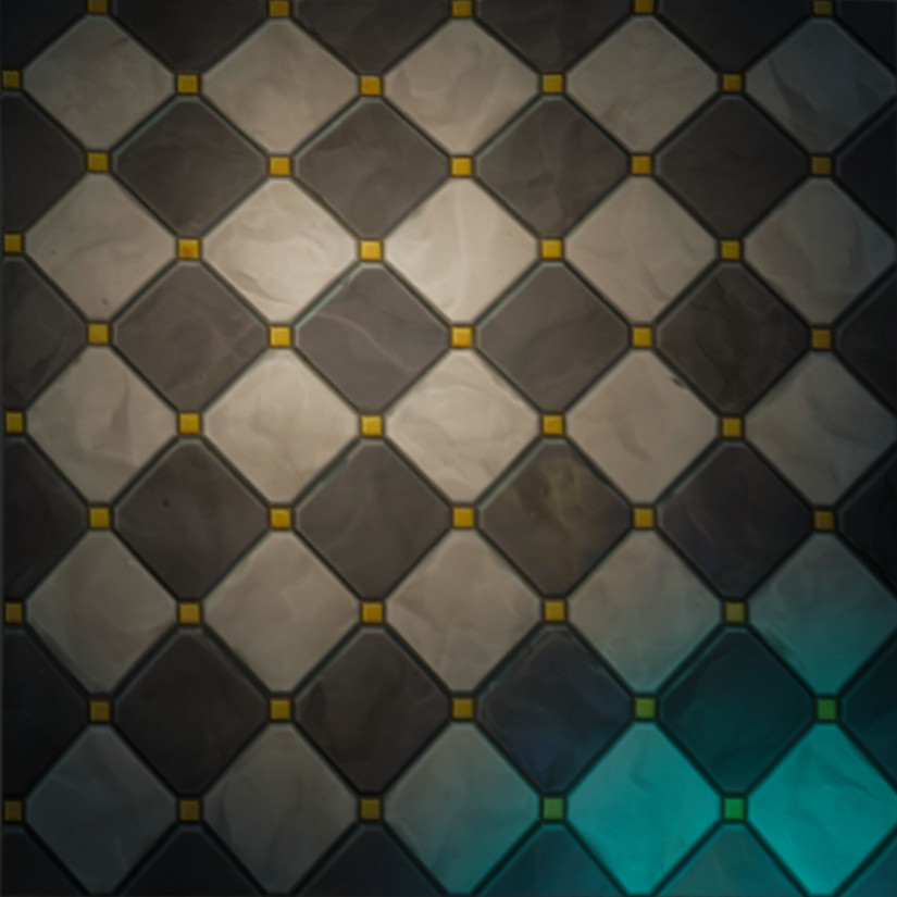 ArtStation - Tiles Floor - Mage Hideout