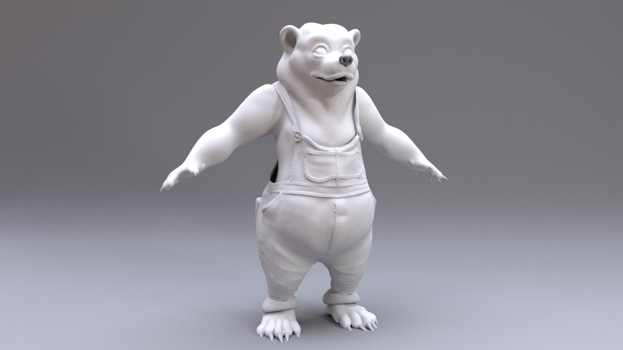 ArtStation - Barry the bear, Jacob Meeks