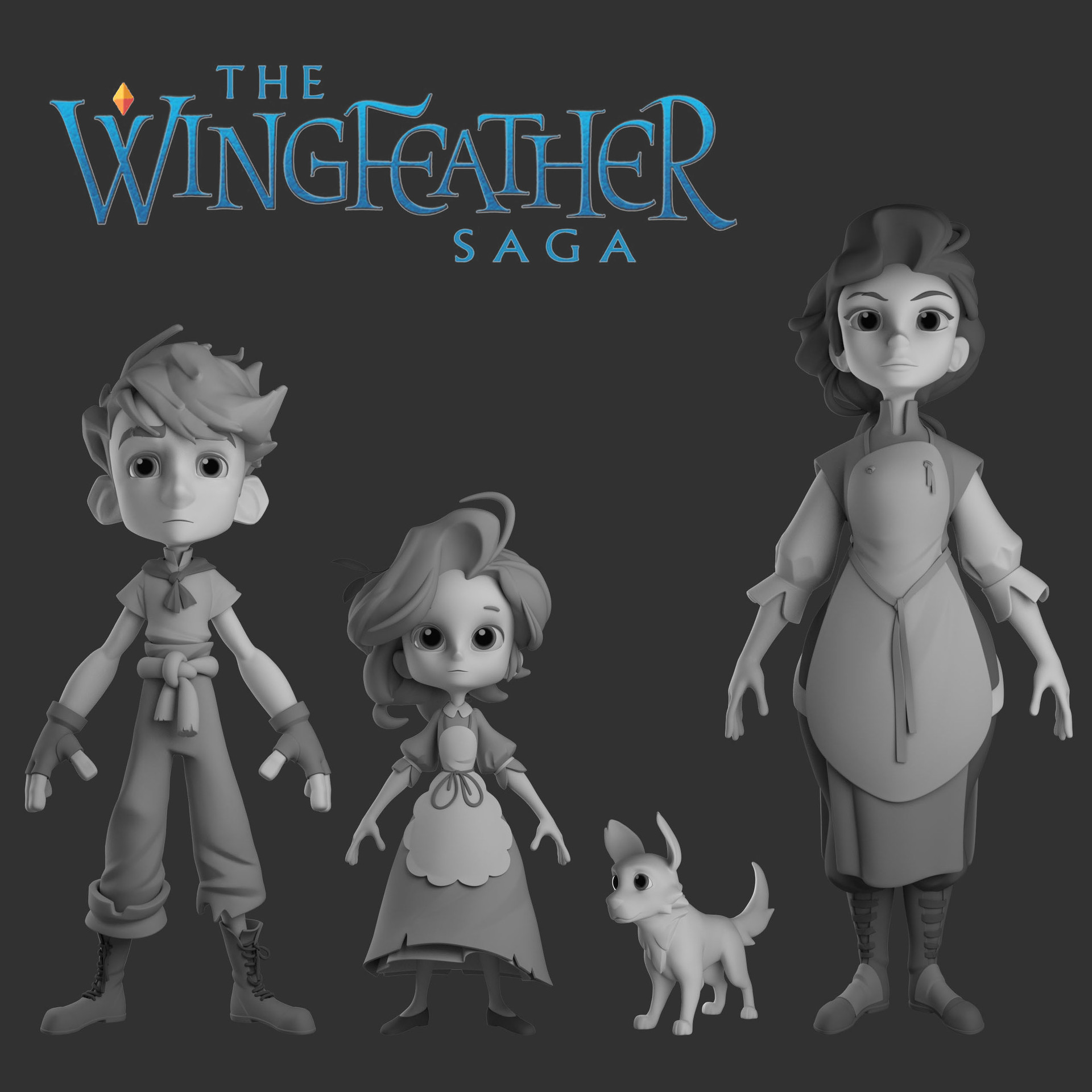 ArtStation - The Wingfeather Saga - Characters