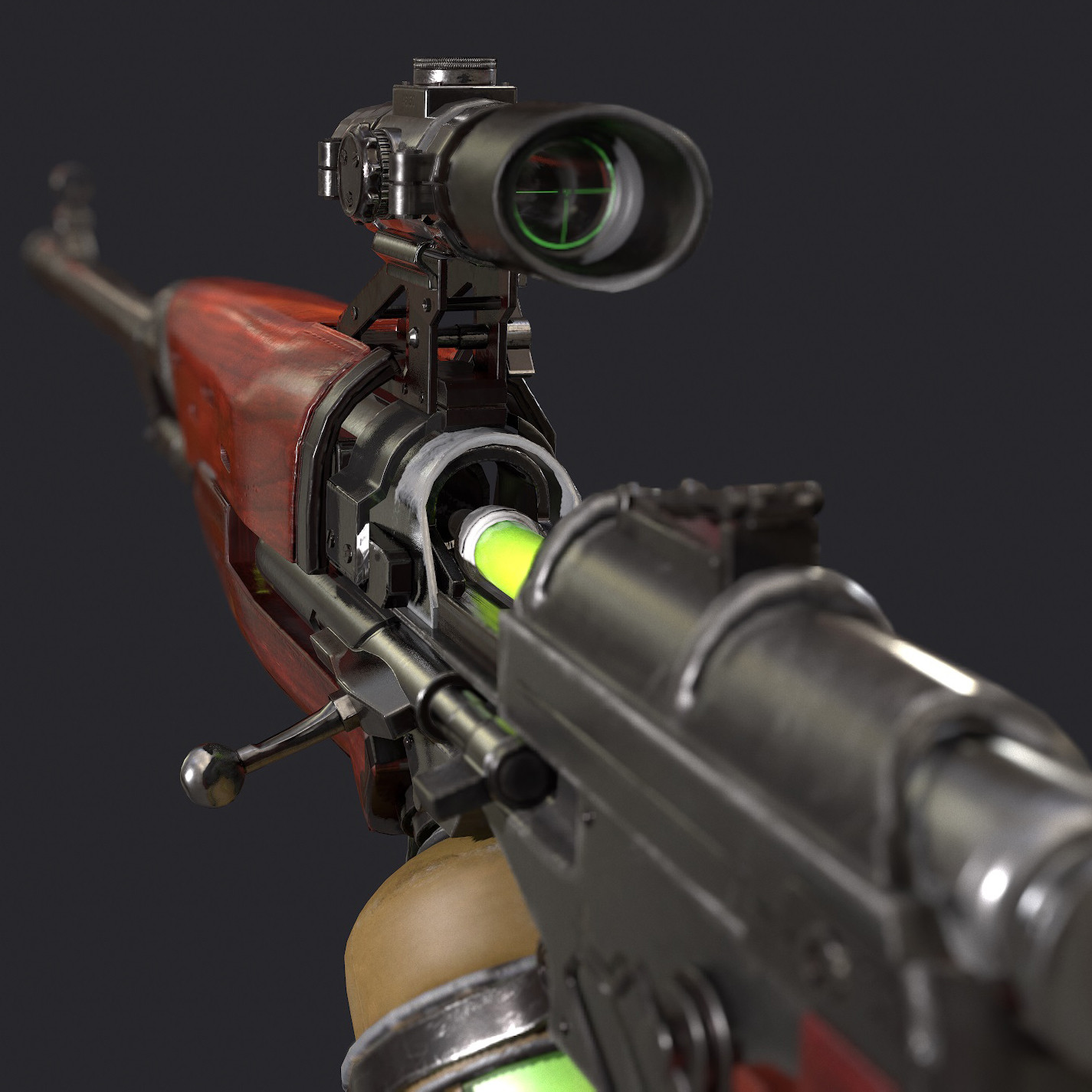 ArtStation - Overwatch Weapon-Ana Mother Payload Bleed