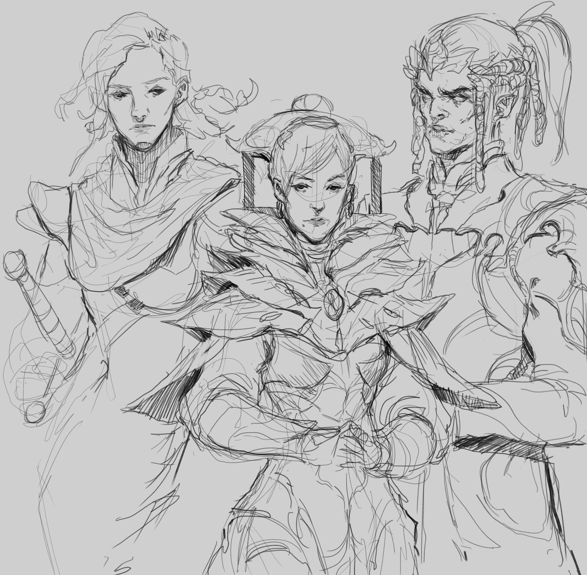 ArtStation - Character Sketches and Concepts Dump