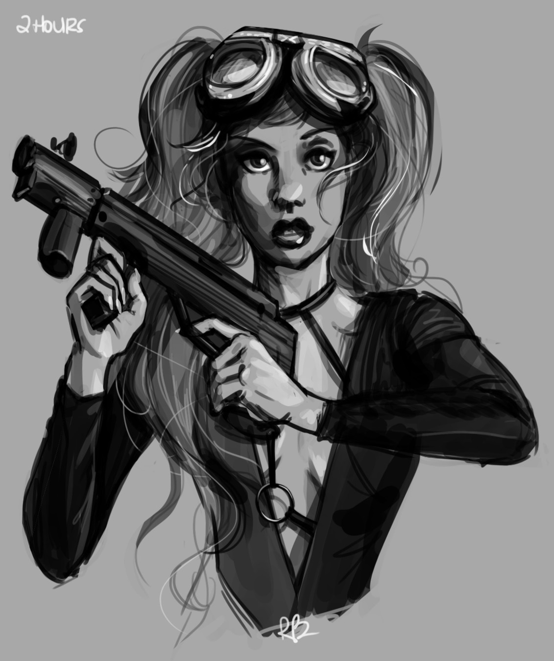 ArtStation - Gunner Speedpaint