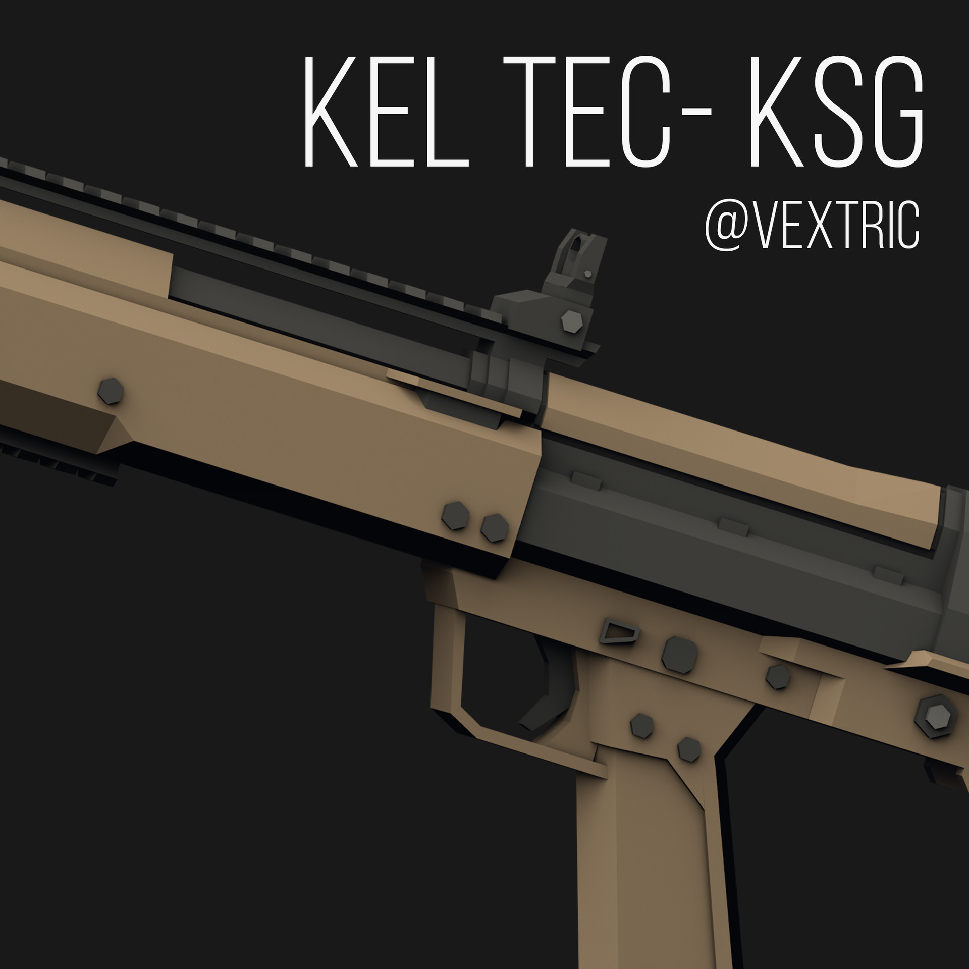 ArtStation - Kel Tec KSG