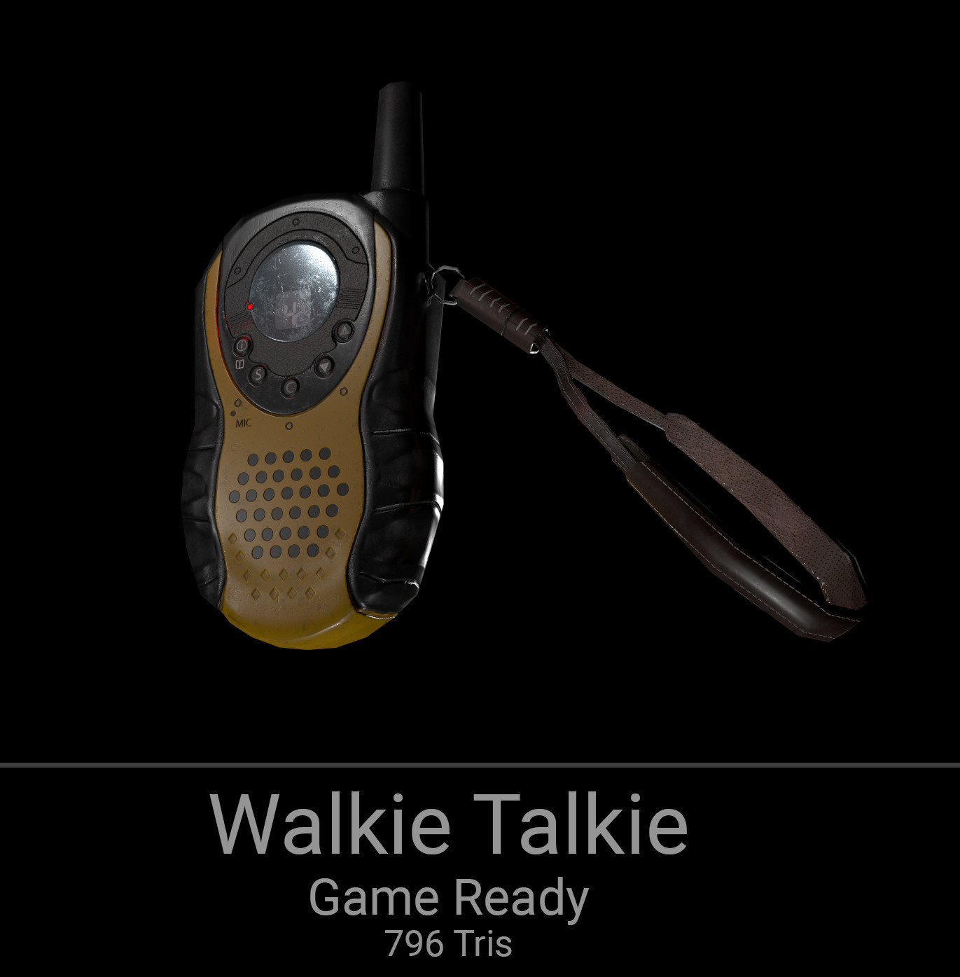 ArtStation - Walkie Talkie (Game Ready)