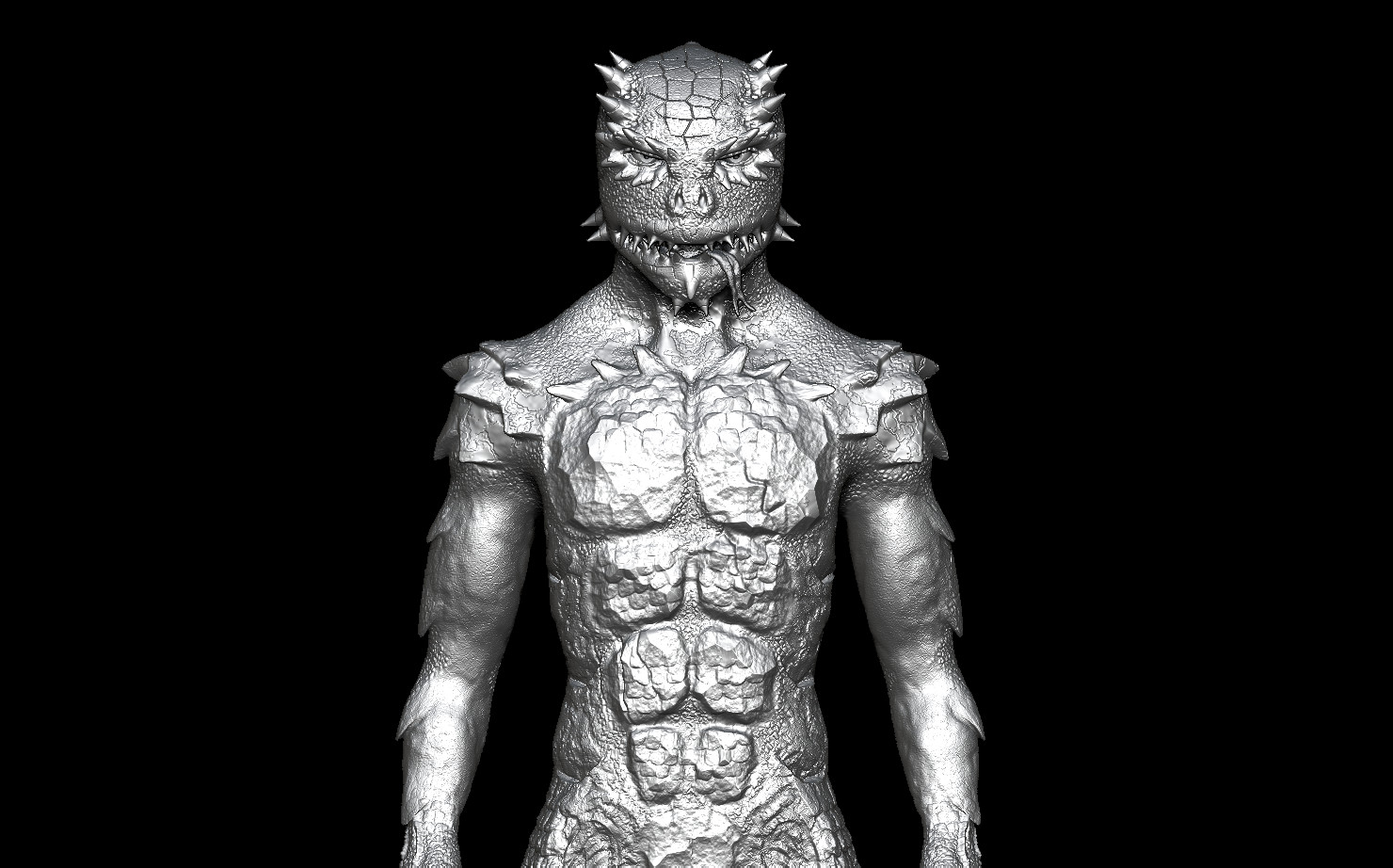 ArtStation - Lizard Warrior