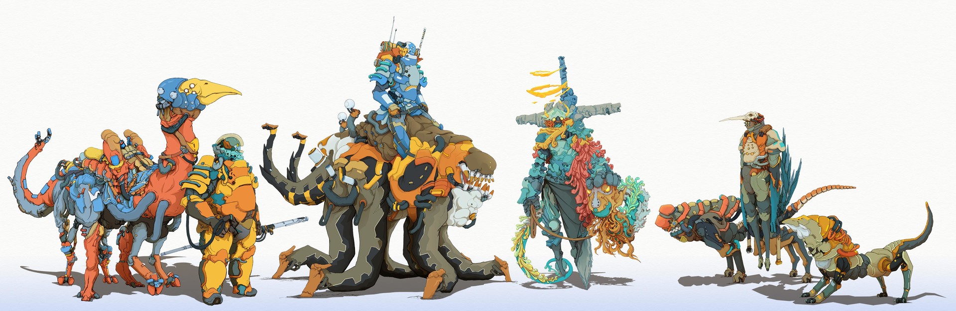 ArtStation - space punk knight