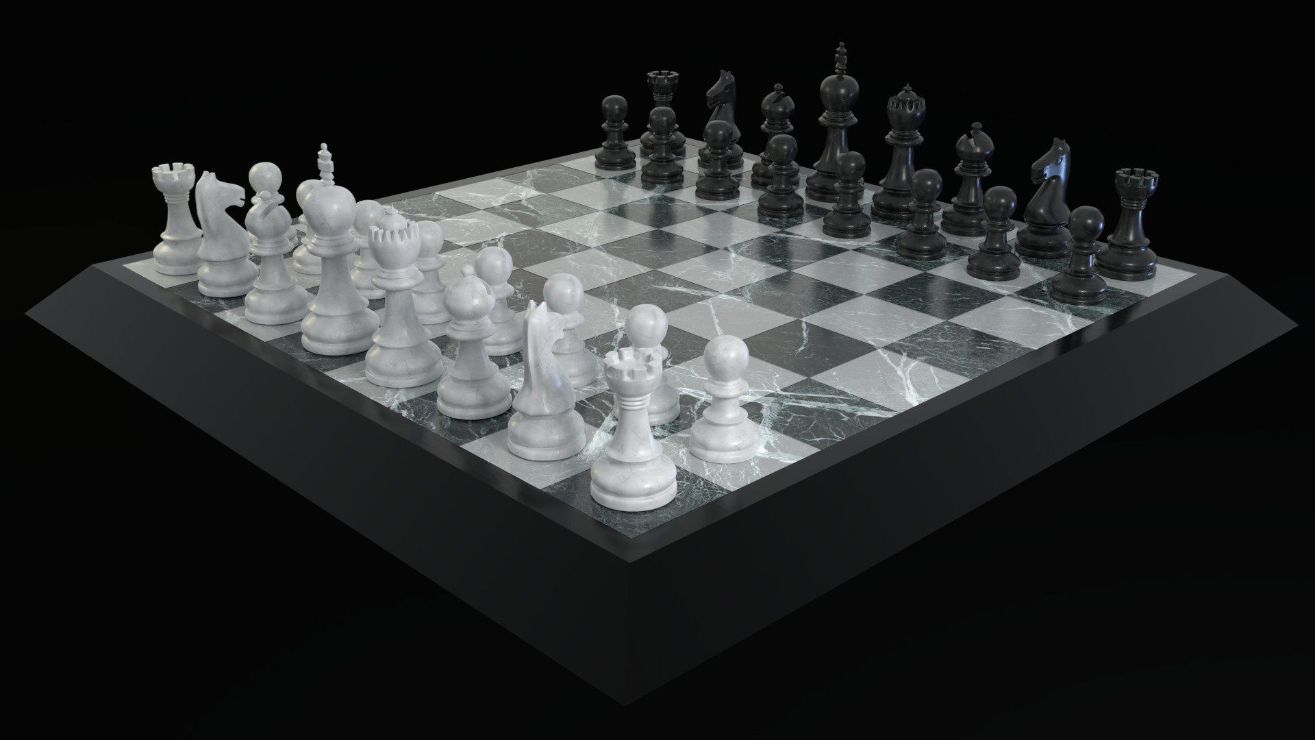 ArtStation - Chess Set