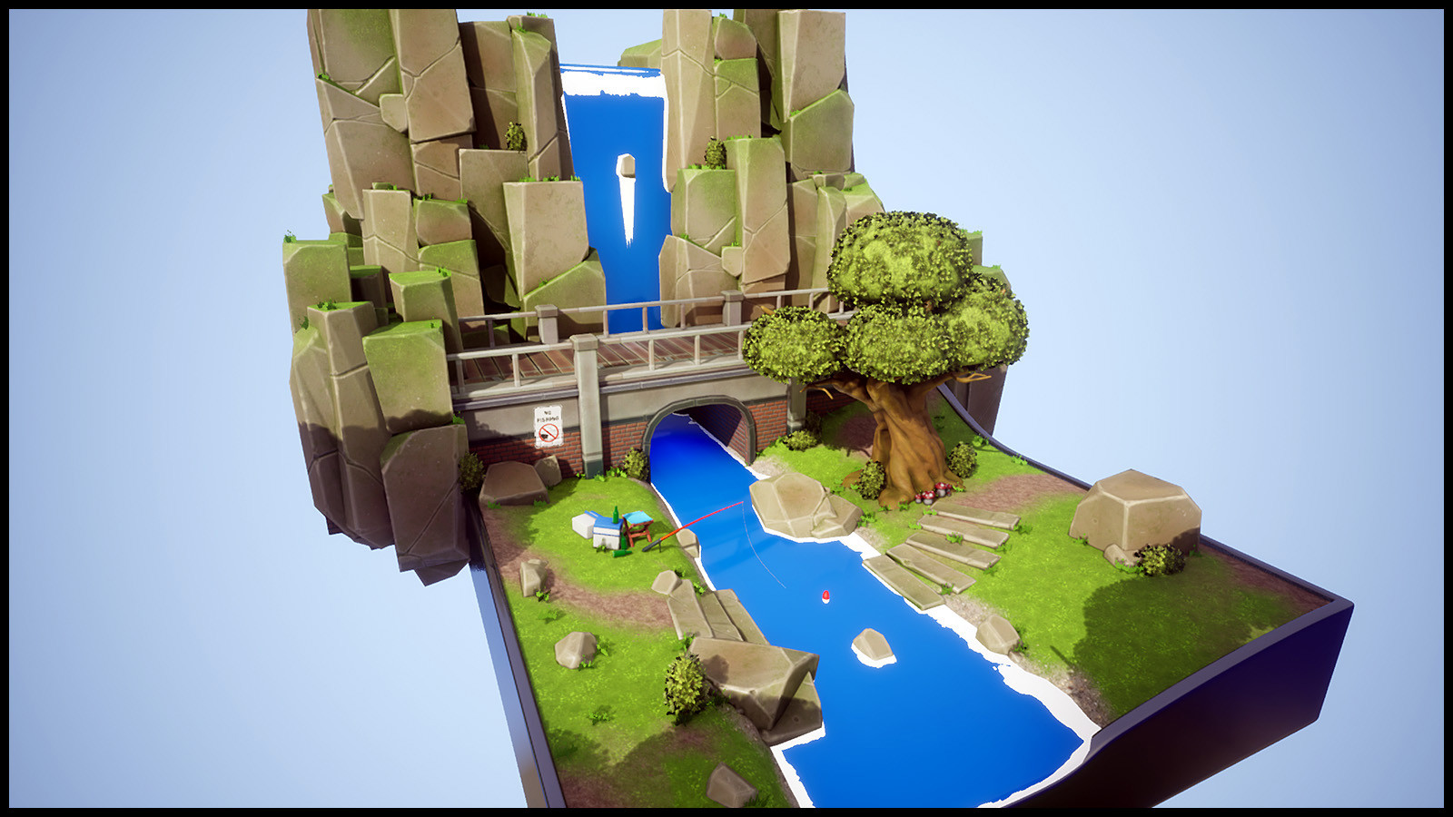 ArtStation - River Tree Diorama