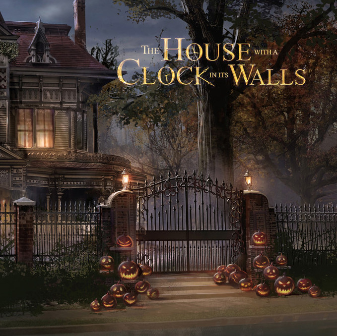 ArtStation - The House with a Clock in its Walls - house exterior