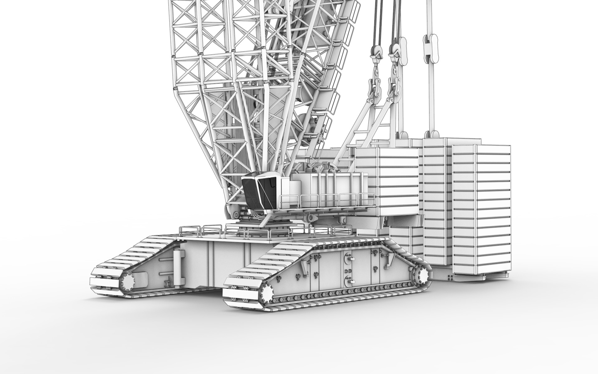 Alber Silva - Liebherr LR 13000 Crawler Crane
