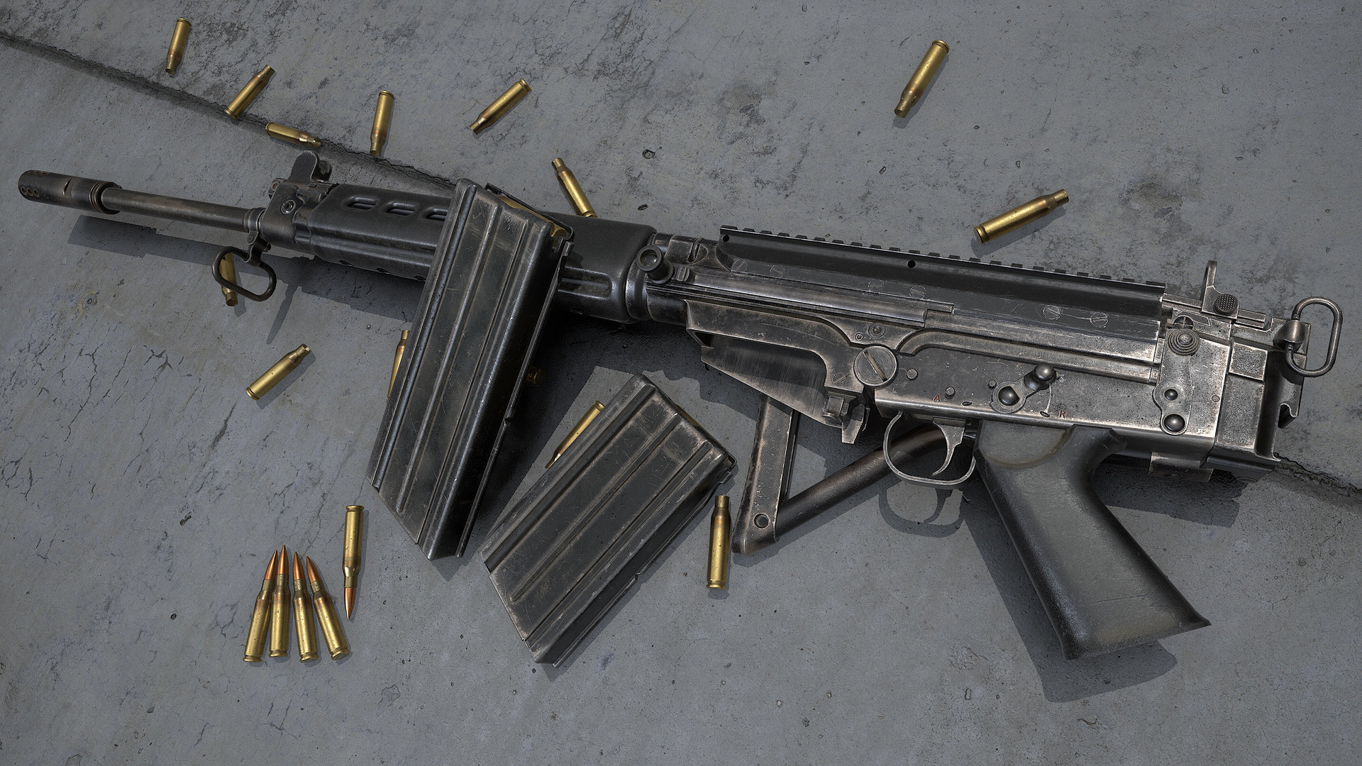 ArtStation - FN FAL