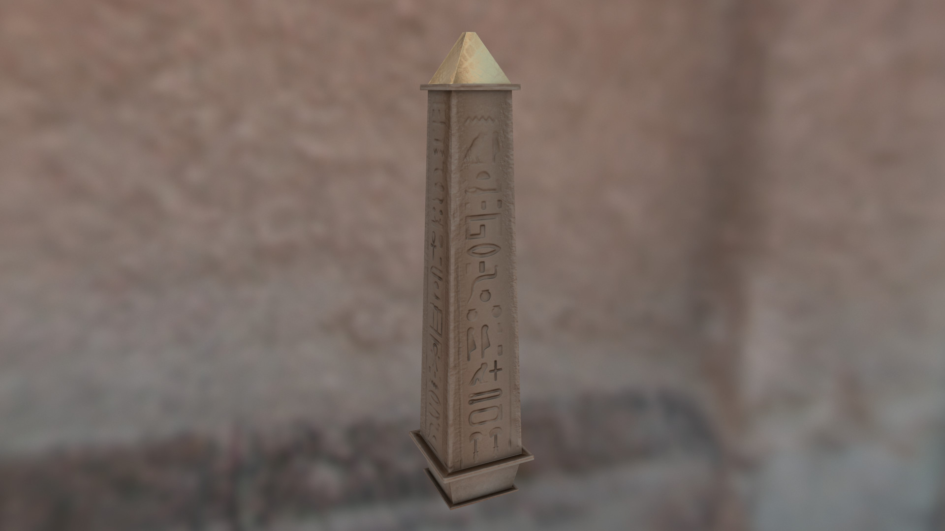 ArtStation - Obelisk Game Engine Ready Prop