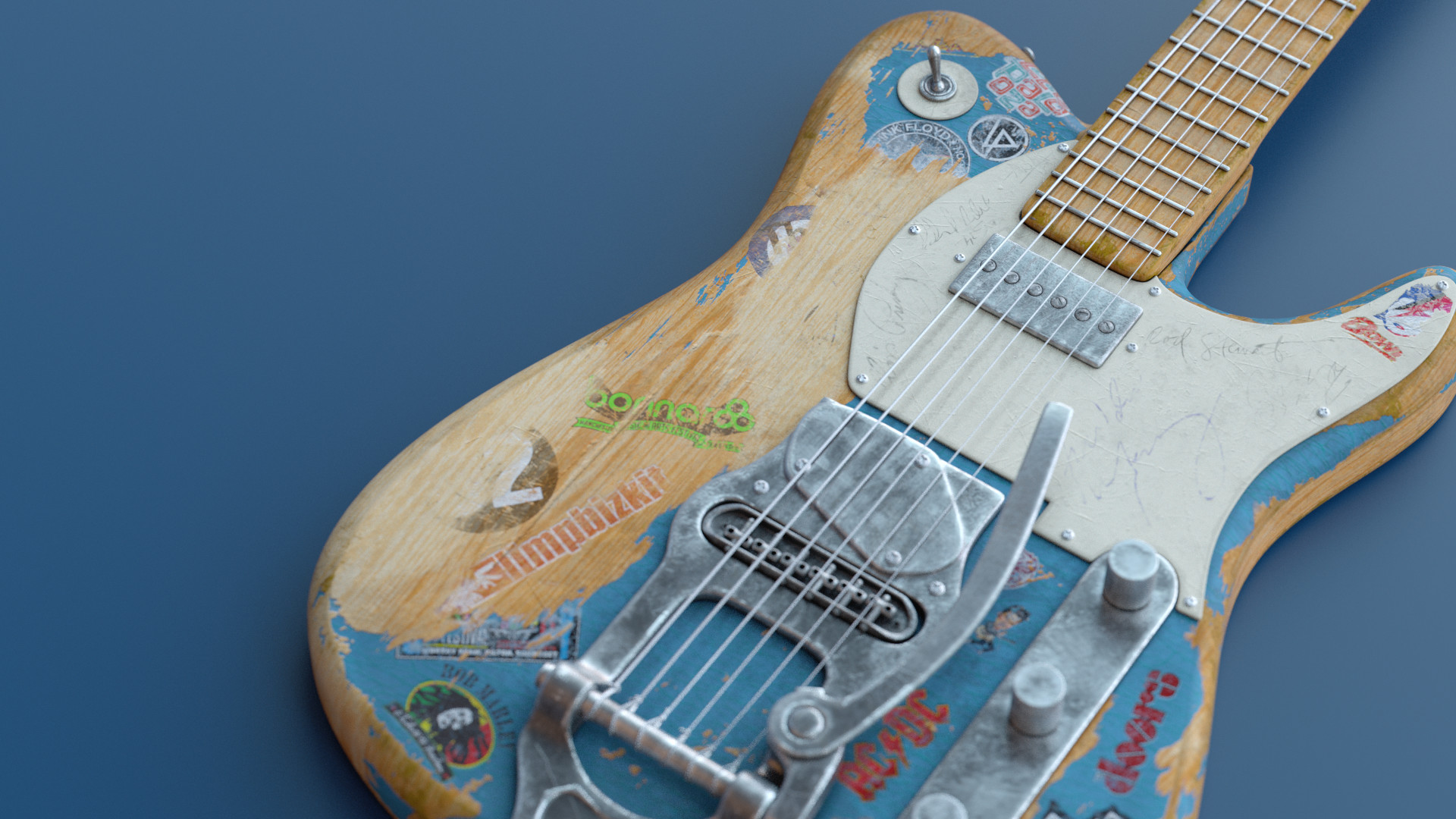 ArtStation - Fender Guitar