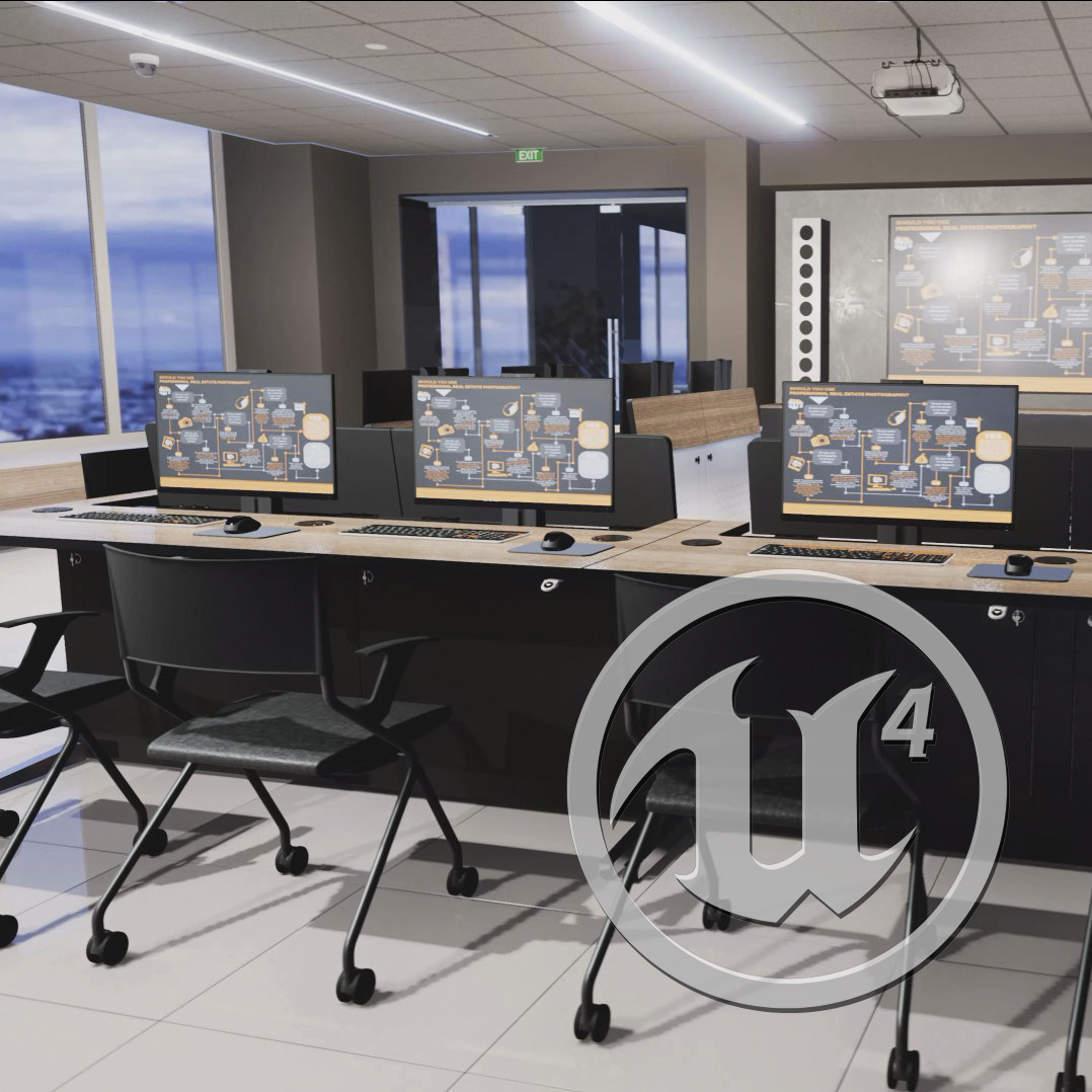 ArtStation - Corporate conference hall made in UE4