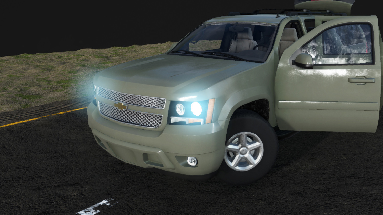 ArtStation - Chevrolet Suburban Exterior & Interior
