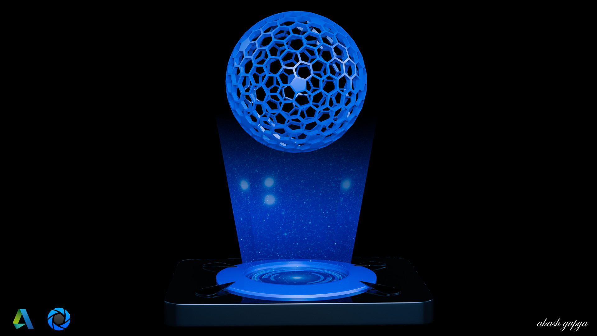 ArtStation - 3D Hologram..
