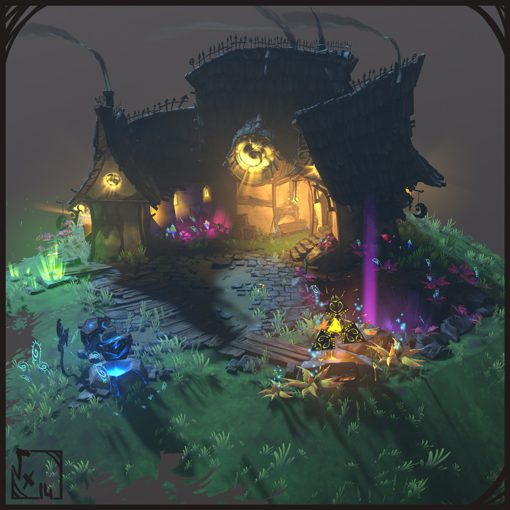 ArtStation - Arcanist's House