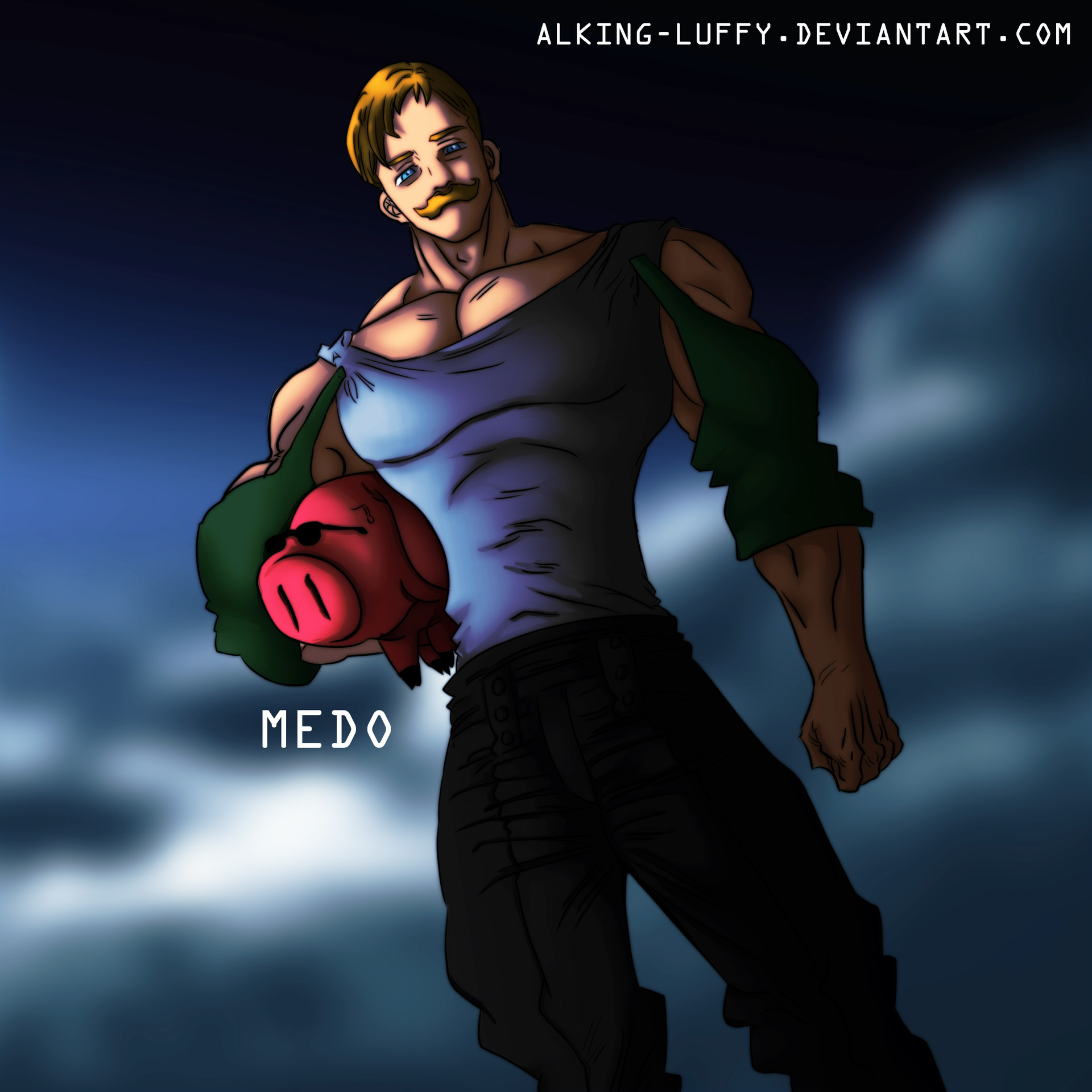 ArtStation - Escanor Coloring