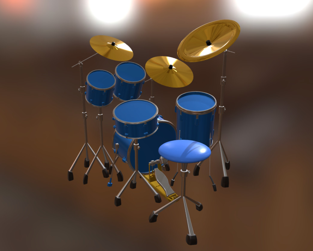 ArtStation - Drum Set