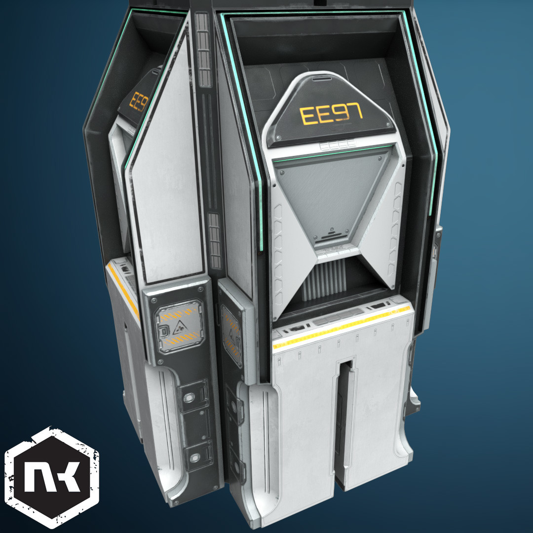 ArtStation - Sci-fi Machine