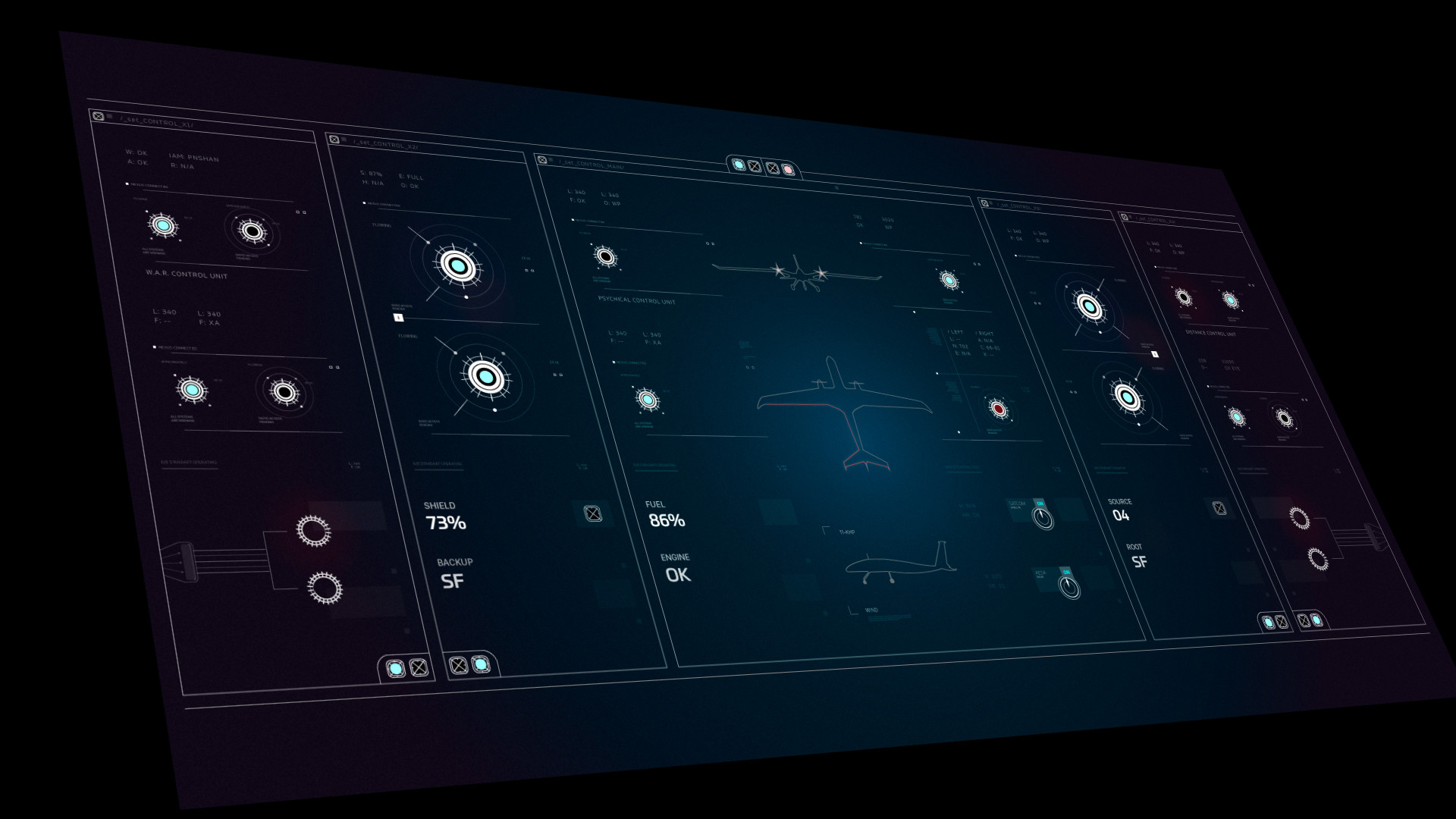 ArtStation - Baykar Akıncı Drone UI
