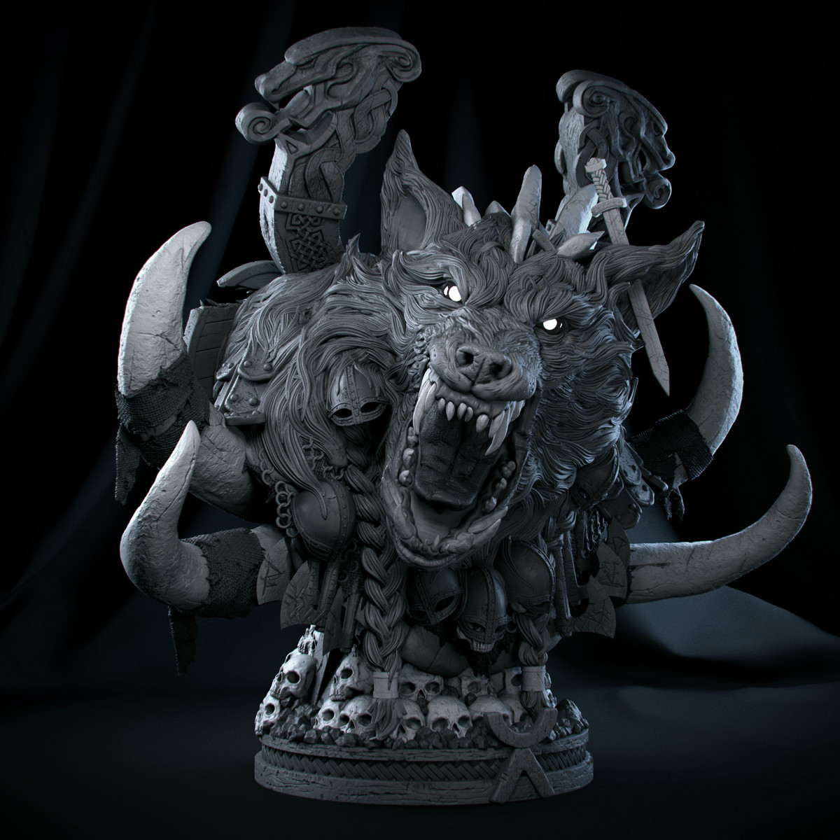 ArtStation - The Giant Werewolf