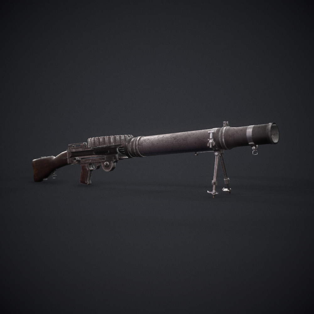 ArtStation - Lewis Machine Gun