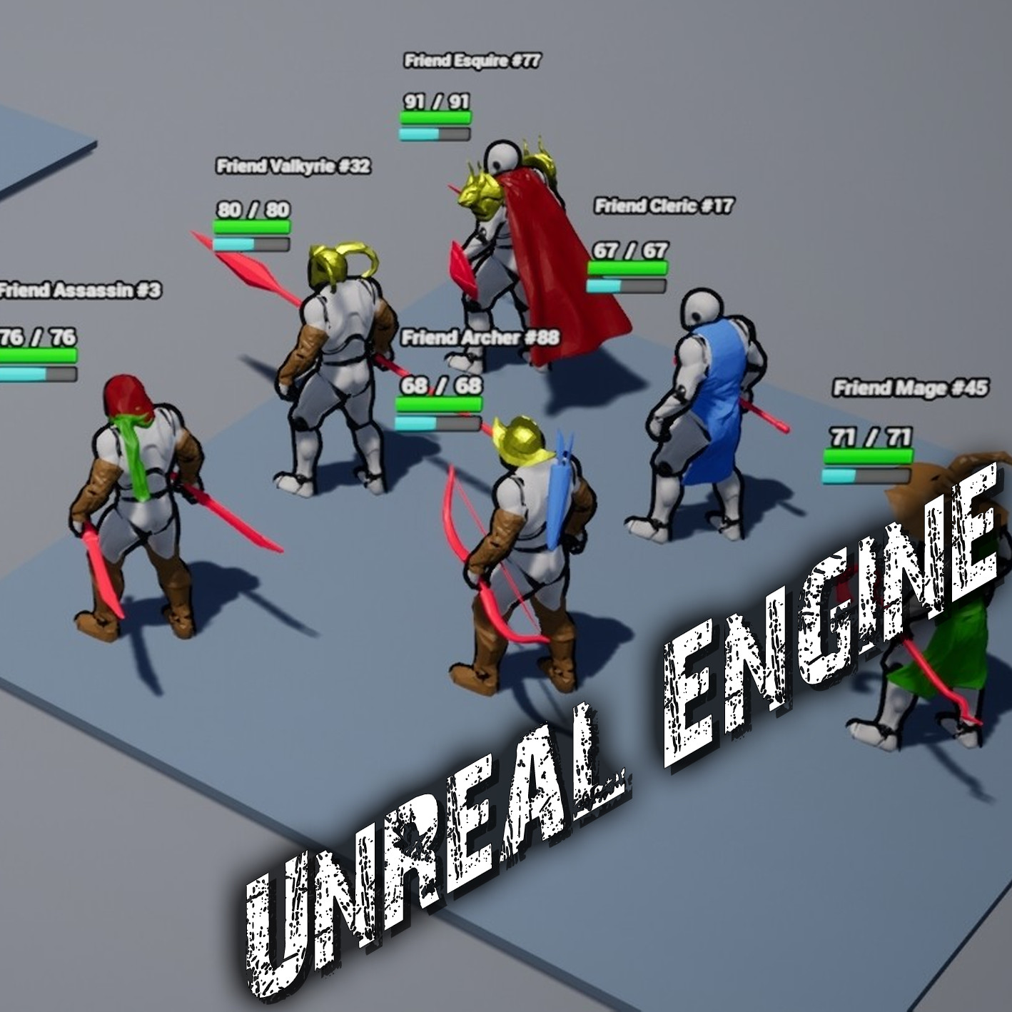 ArtStation - UE4 - ATB Battle Engine