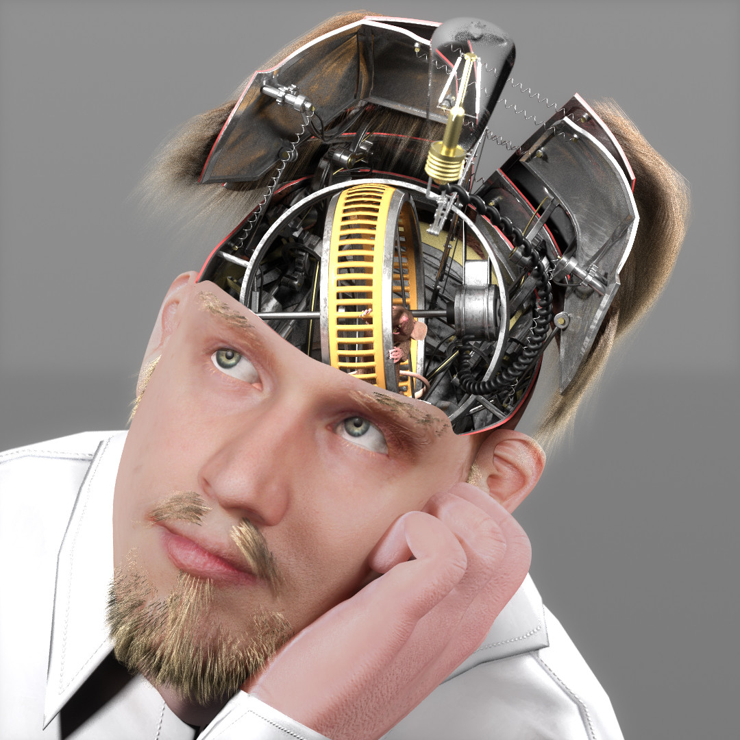 ArtStation - Self Portrait 2018