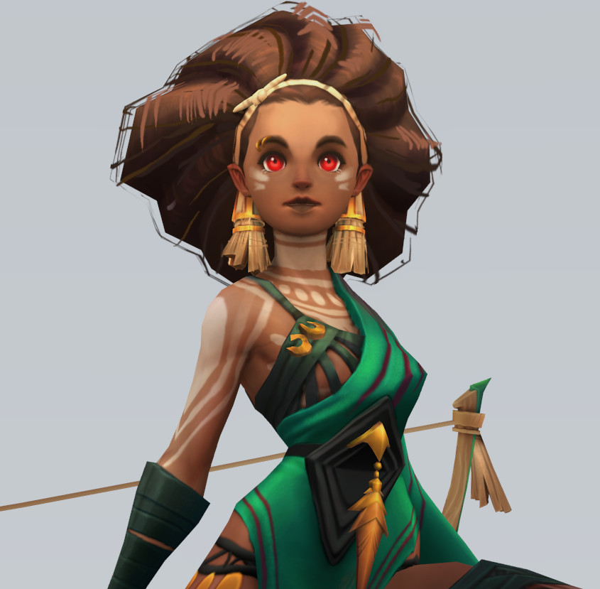 ArtStation - Ringtail Gurl