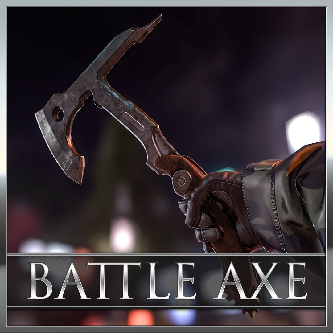 ArtStation - Battle Axe