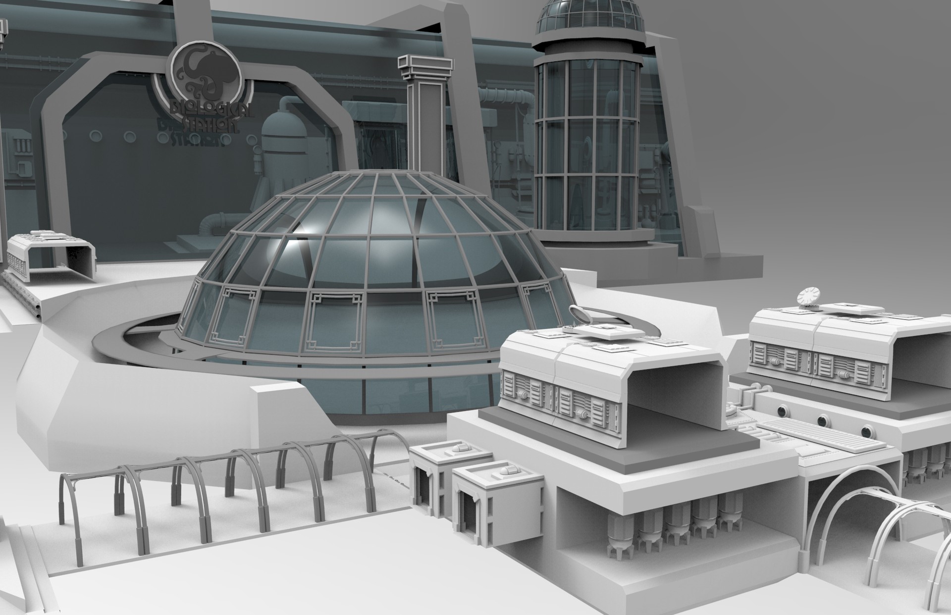 ArtStation - Space base