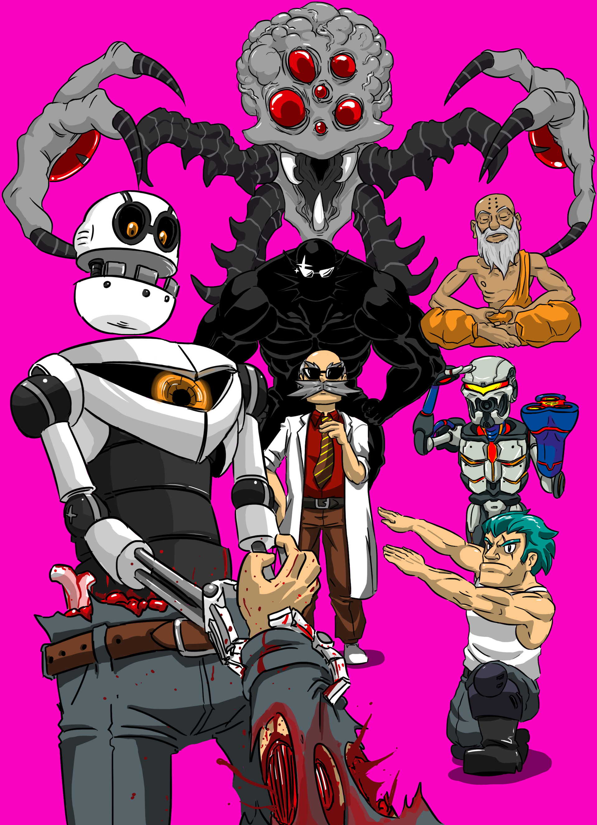 ArtStation - Bill the Bot (Build a Bot) Project