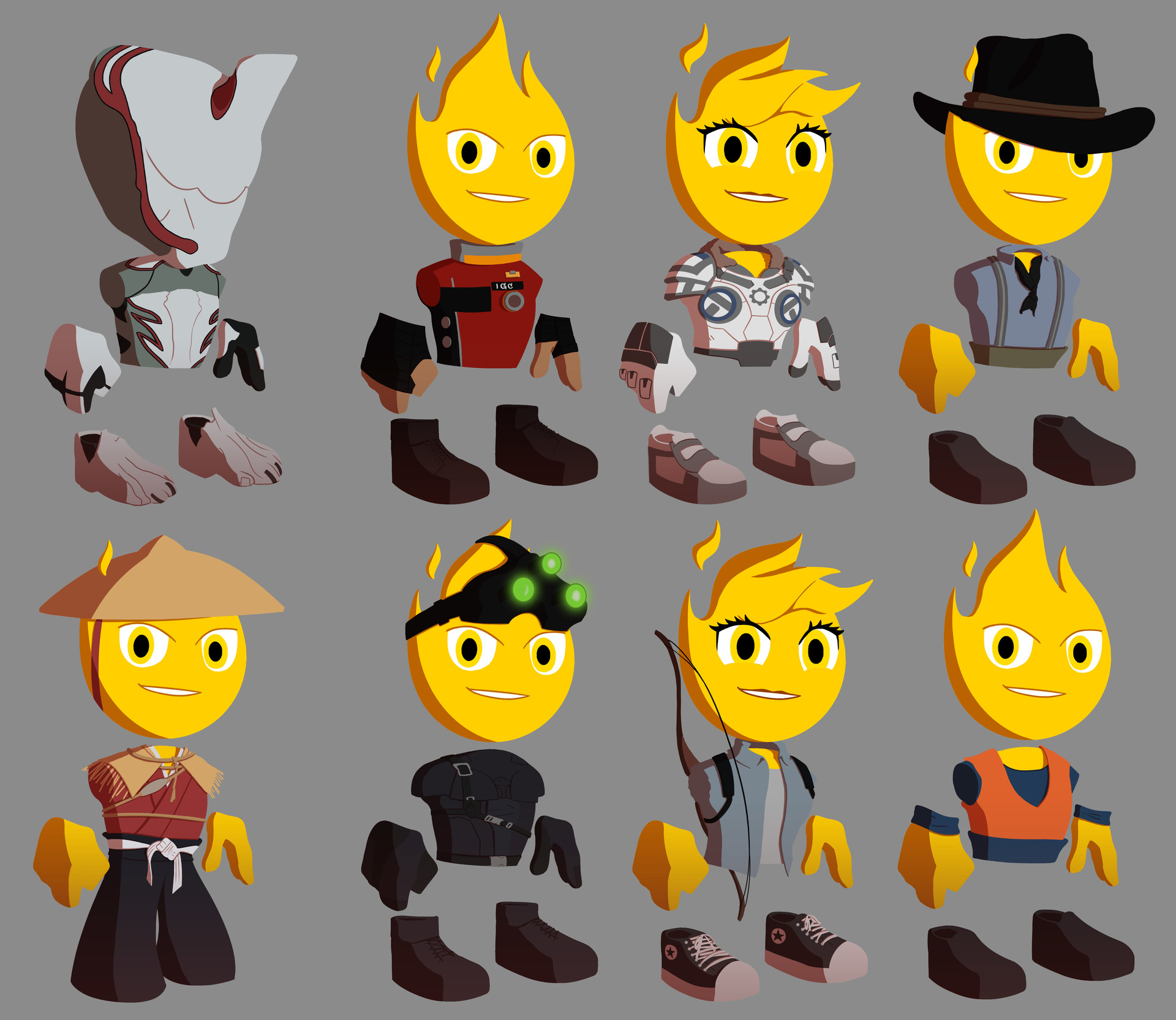 ArtStation - Invision Game Community Mascot & Logo Redesign