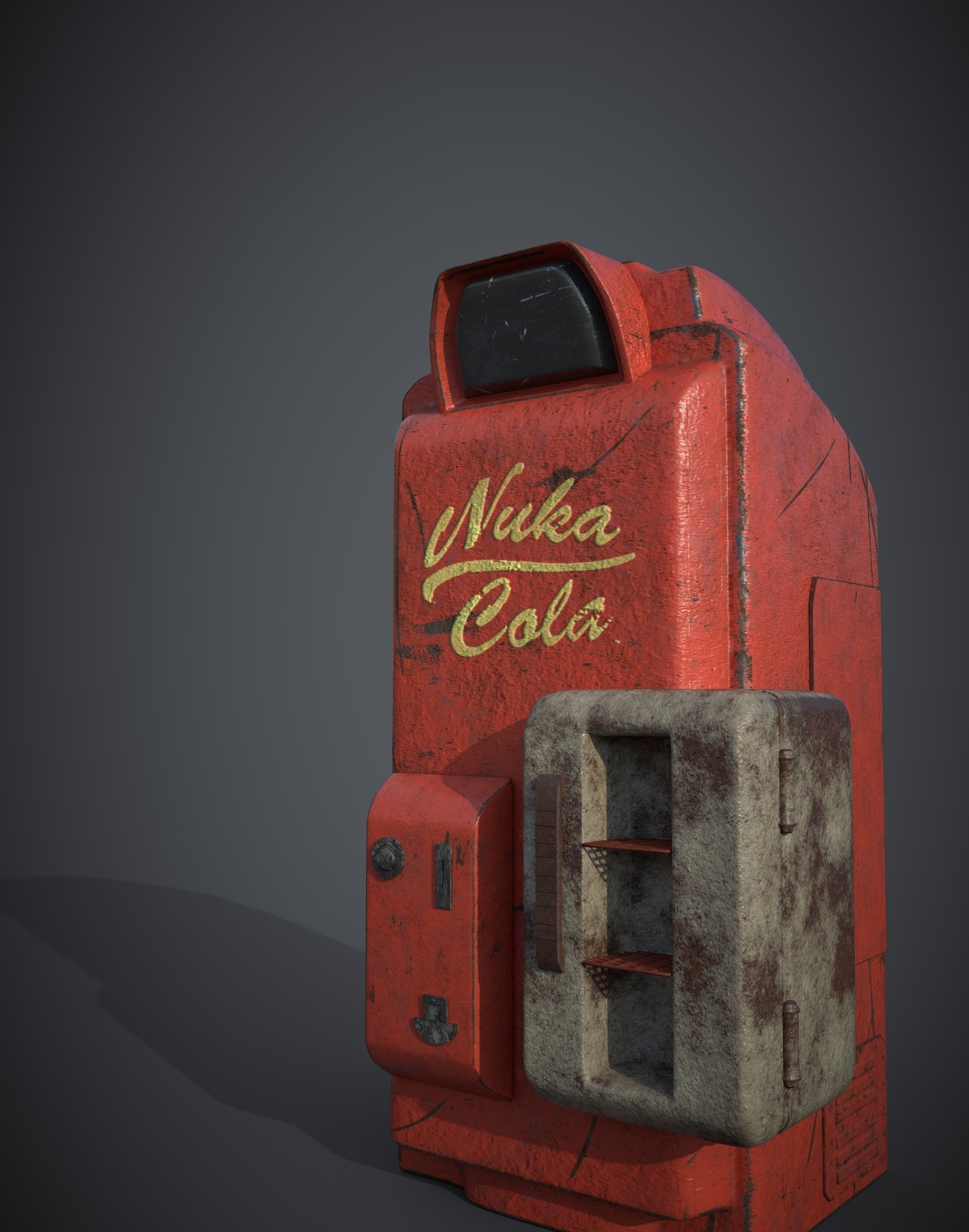 ArtStation - Nuka Cola Vending Machine