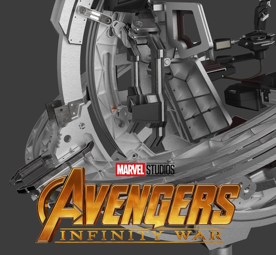 ArtStation - Rocket Gyro Chair render - Infinity War