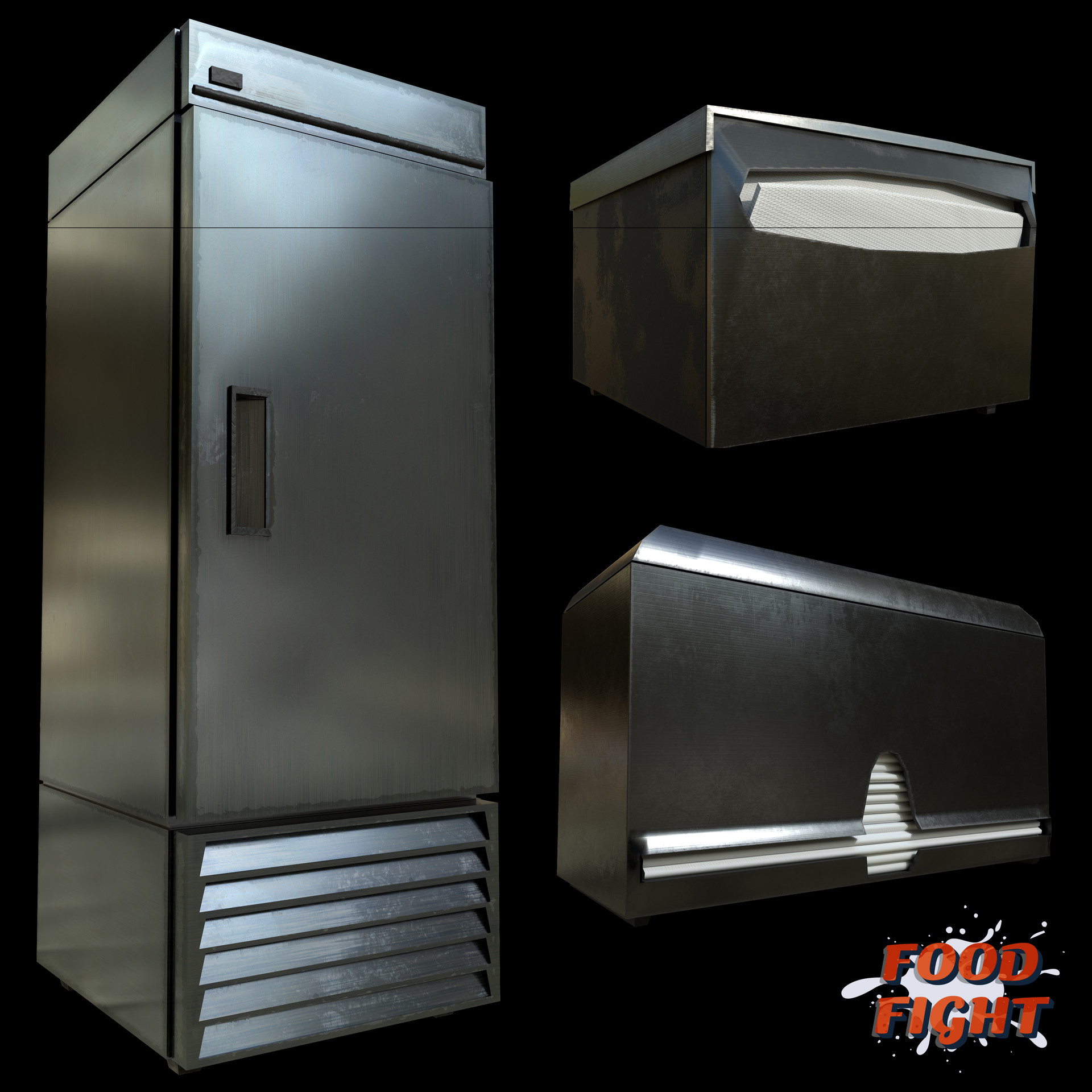 ArtStation - Food Fight Environment Props