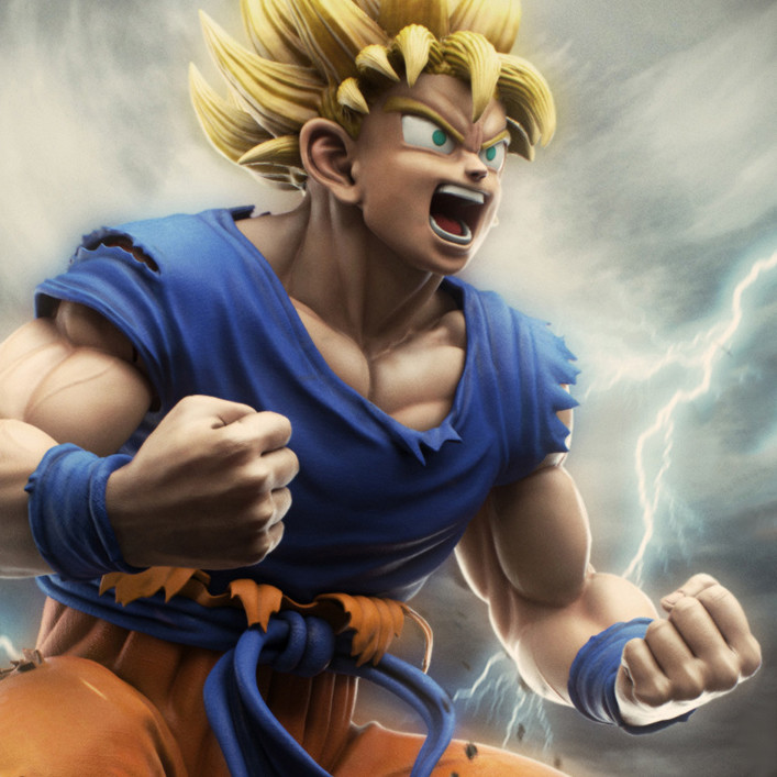 ArtStation - Super Saiyan