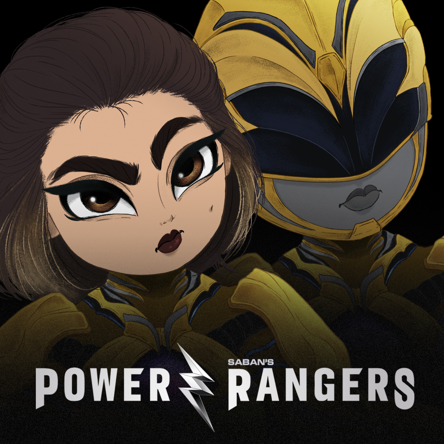 ArtStation - YELLOW RANGER - Power Rangers 2017 movie suits