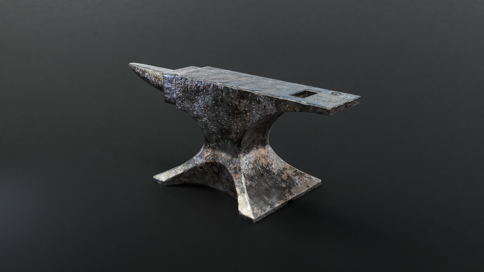 ArtStation - Old Rusty Anvil
