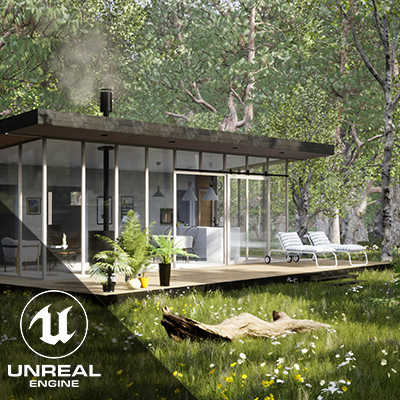 ArtStation - Unreal Engine 4 Cottage by Christensen & Co. Architects